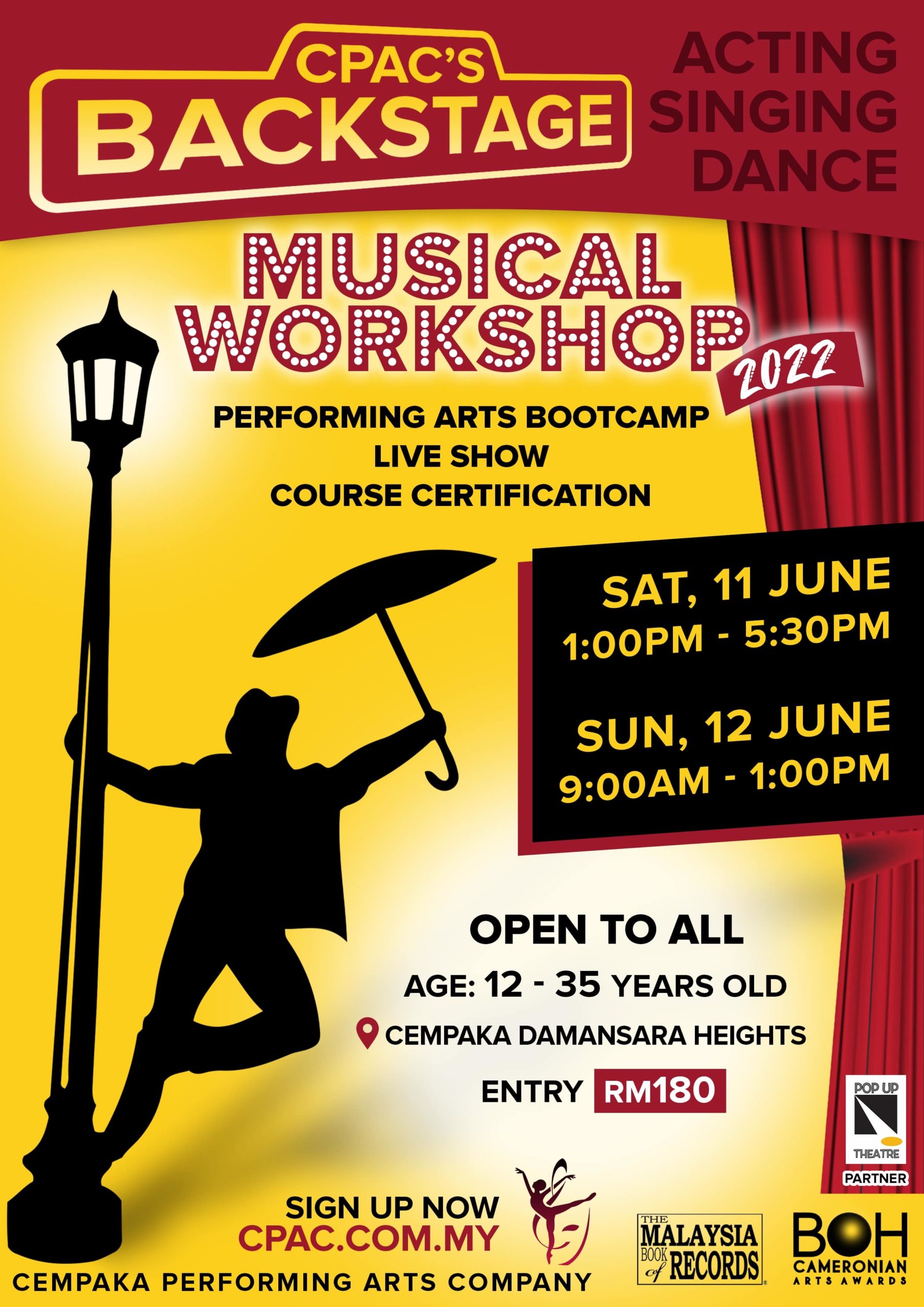 Backstage Musical Workshop – Kakiseni