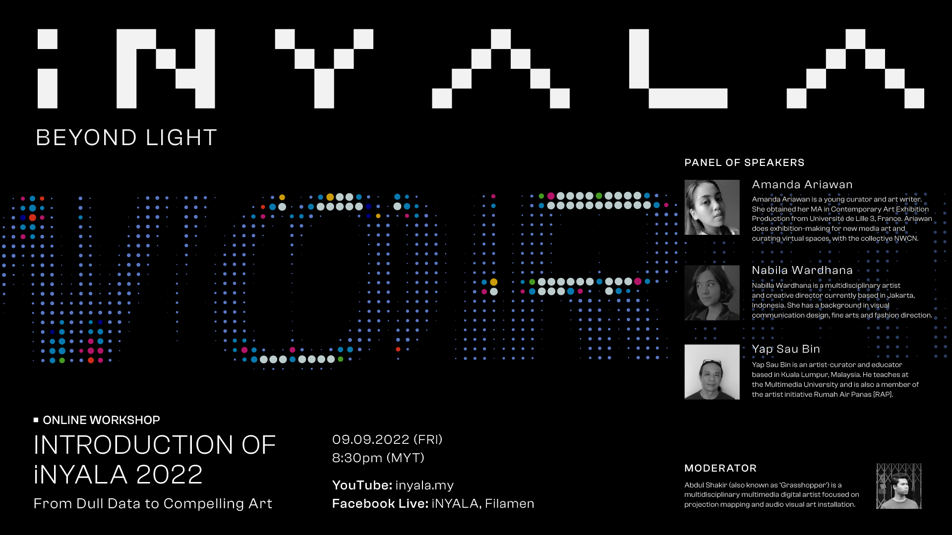 INTRODUCTION OF iNYALA 2022: FROM DULL DATA TO COMPELLING ART (Workshop ...