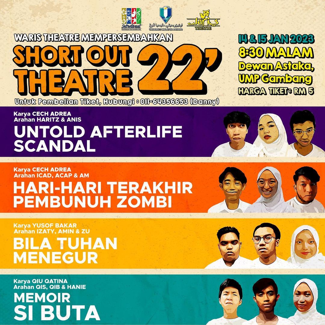 Short Out Theatre 2022 Kakiseni Short Out Theatre 2022 Kakiseni