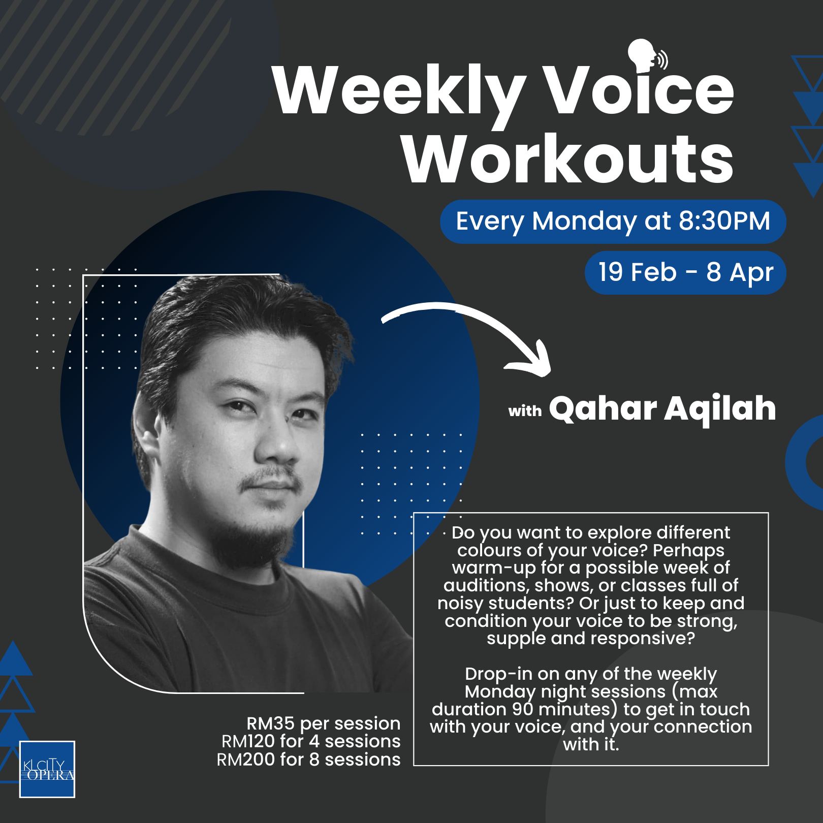 Weekly Voice Workout with Qahar Aqilah – Kakiseni